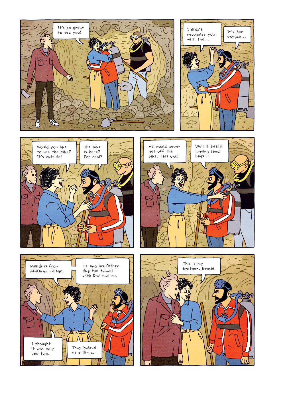 Digging Up the Past: Kevin Brown Reviews Tunnels by Rutu Modan - SOLRAD