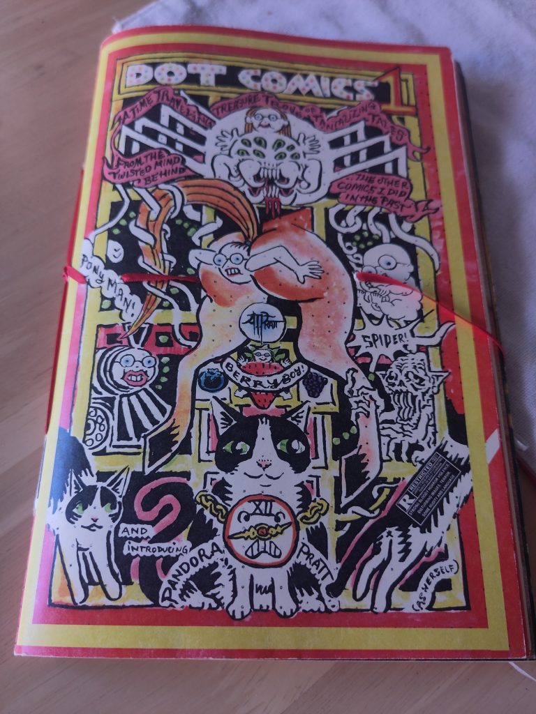 Identity and Purpose: Nicholas Burman reviews DOT COMICS #1 by A.T. Pratt - SOLRAD